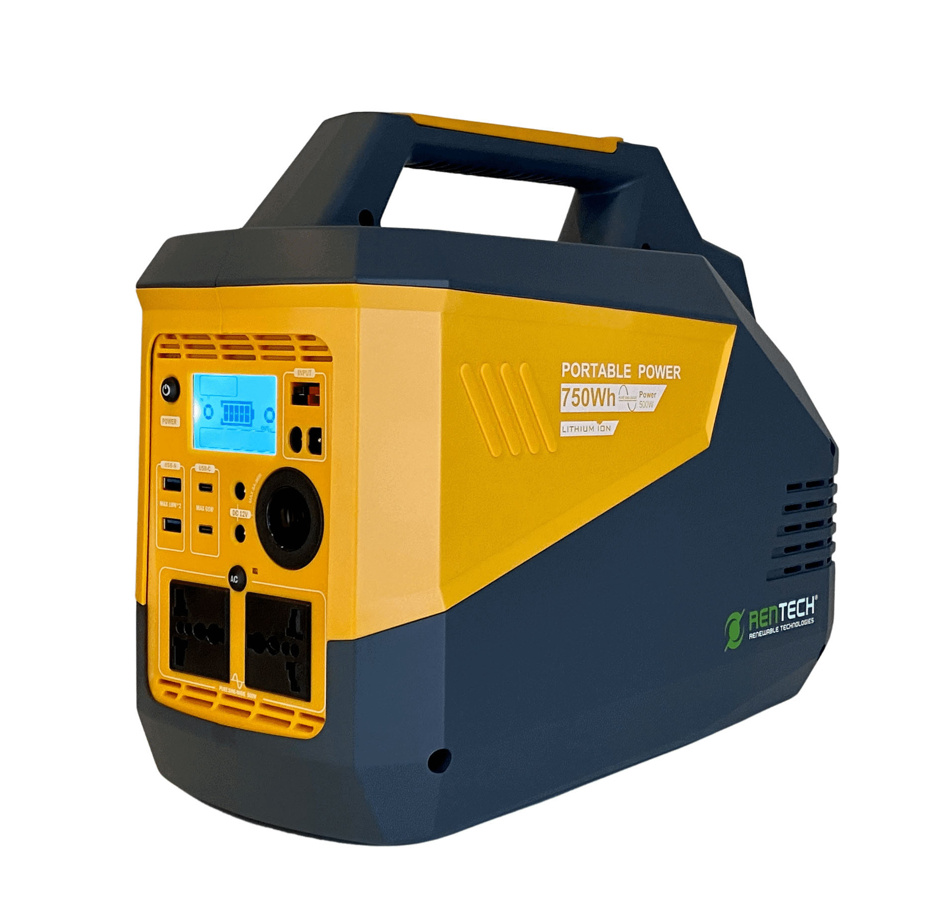 Rentech PPS750 Portable Power Station – 500W / 786Wh – EverStart